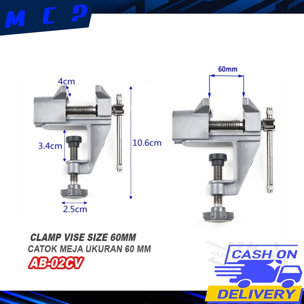 Jual Penjepit Meja Table Vise - Mini Ragum Catok Meja Kecil Penjepit ...