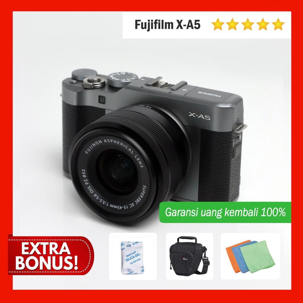 Jual Fujifilm XA5 XA-5 X-A5 Kamera Mirrorless Mulus | Shopee Indonesia