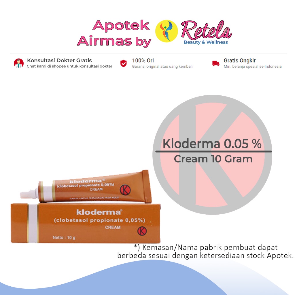 Jual KLODERMA 0.05% CREAM 10 GR | Shopee Indonesia