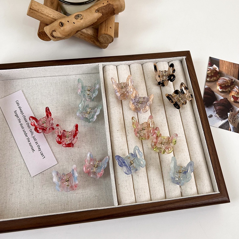 Jual MINI BUTTERFLY HAIRCLIP JEPIT JEPITAN RAMBUT PONI SMALL KECIL KUPU ...