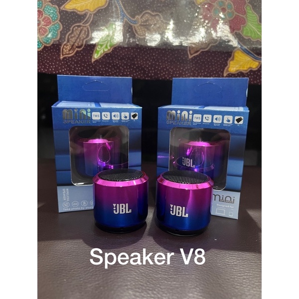 Jual Speaker Bluetooth TWS V8 Wireless Portable Good Quality | Shopee ...