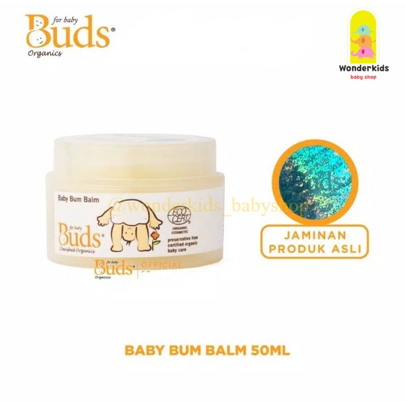 Jual BUDS Organics Baby Bum Balm 50ml || Lotion atau Krim Ruam Popok ...