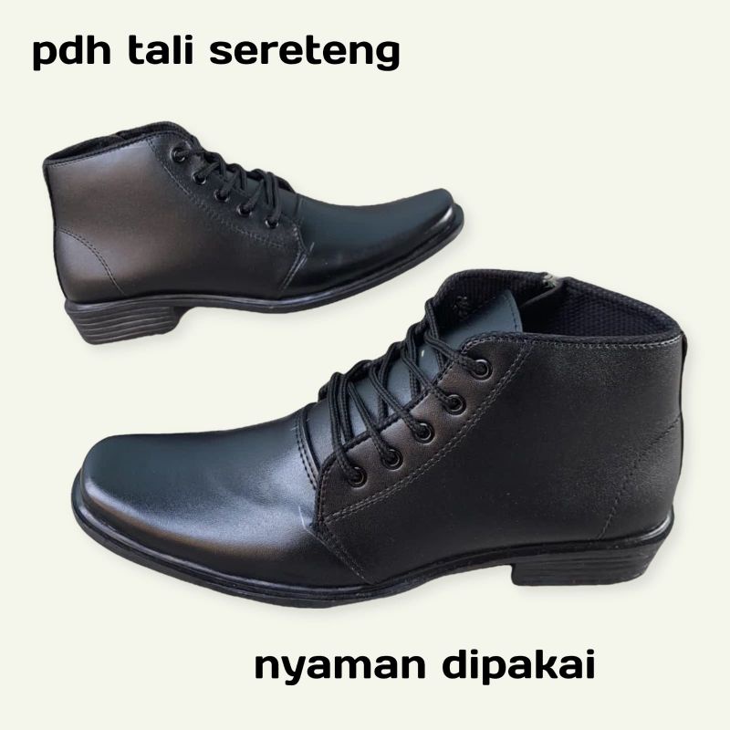 Jual Sepatu pria pdh tali sreteng / sepatu dinas/ sepatu kerja/ sepatu ...