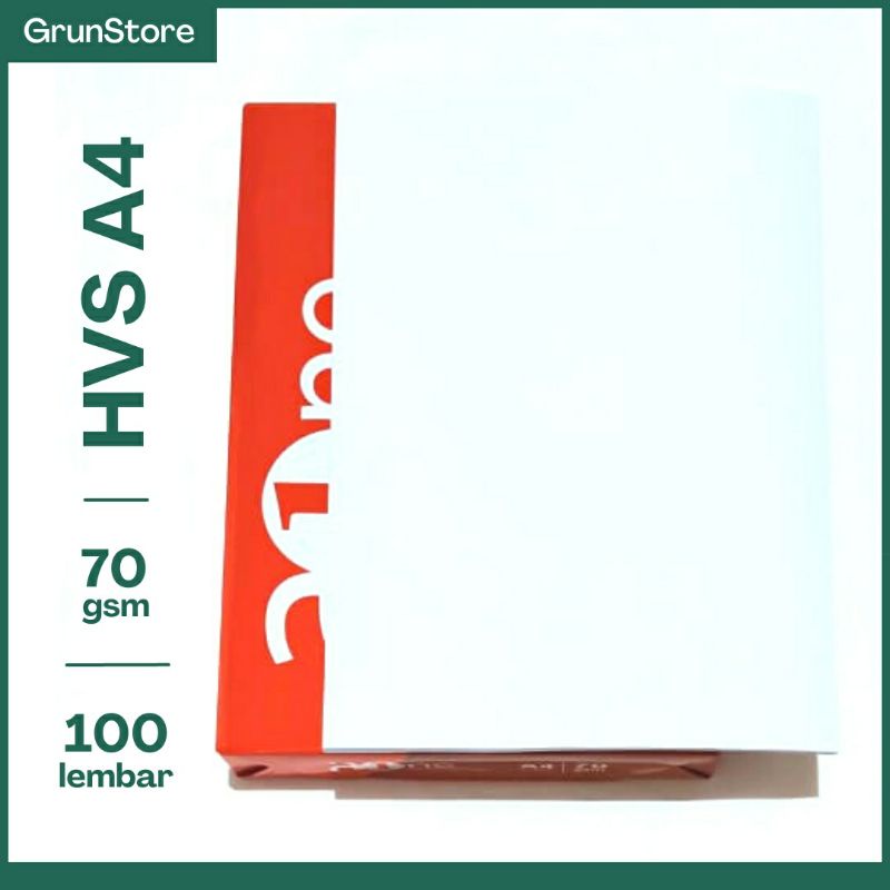 Jual Kertas HVS A4 Aone 100 lembar / HVS A4 Aone 70 gsm / HVS A4 Aone ...
