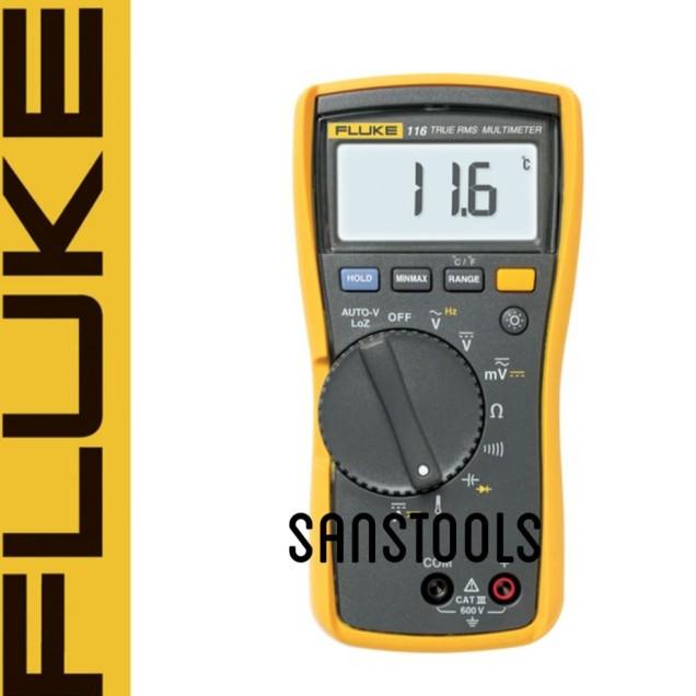 Jual FLUKE 116 TRUE RMS DIGITAL MULTIMETER ORIGINAL MULTITESTER ...