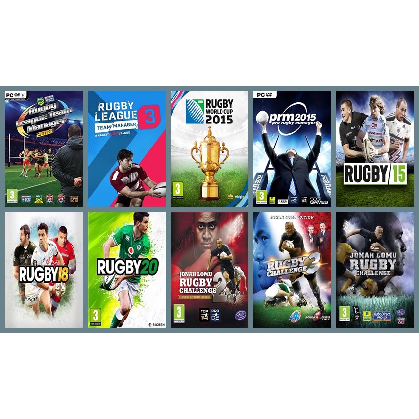Jual Rugby Game Paket Lengkap SEMUA SERI untuk PC Laptop | Shopee Indonesia