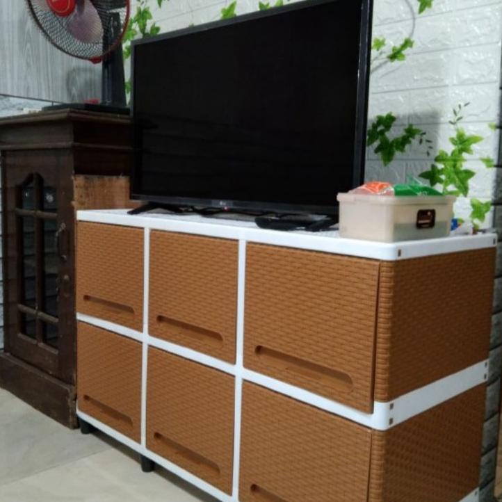 Jual Depan LEMARI PLASTIK CLUB LEMARI BAJU BUPET TV RAK MULTIFUNGSI ...