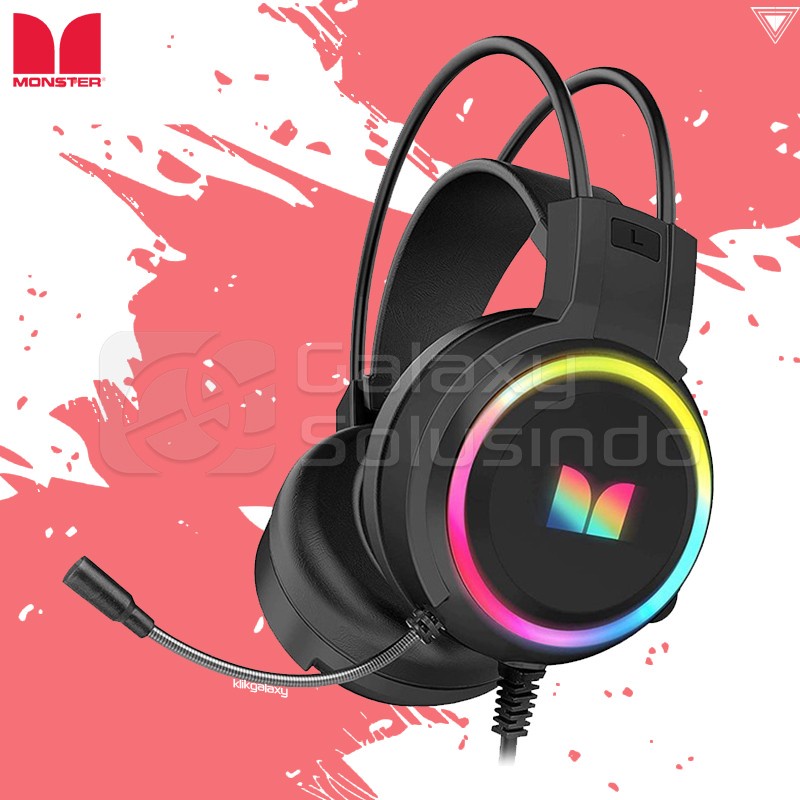 Jual Headset Gaming Monster G902 RGB Wired Stereo Gaming Headset ...