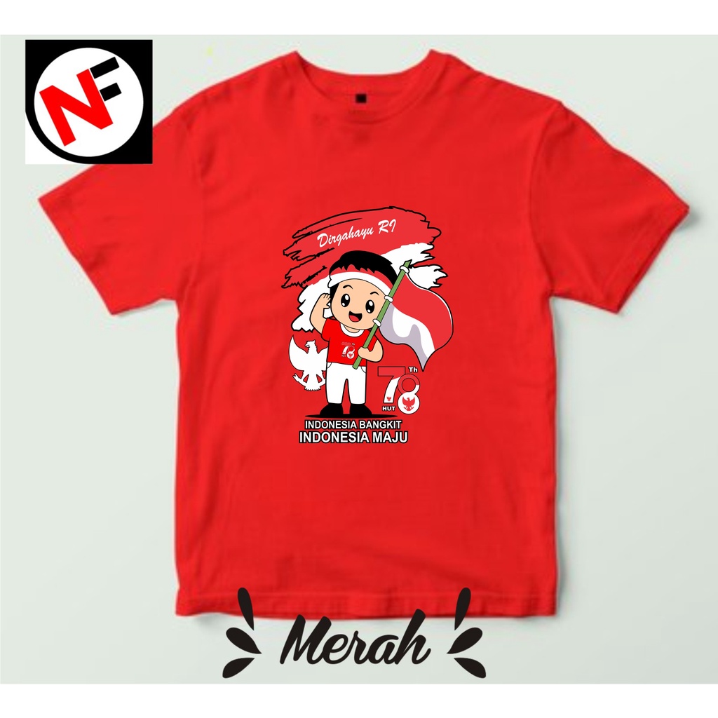 Jual (beli 10 kaos , bonus 1 kaos random) KAOS ATASAN ANAK ANAK HUT RI ... Jual (beli 10 kaos , bonus 1 kaos random) KAOS ATASAN ANAK ANAK HUT RI ...