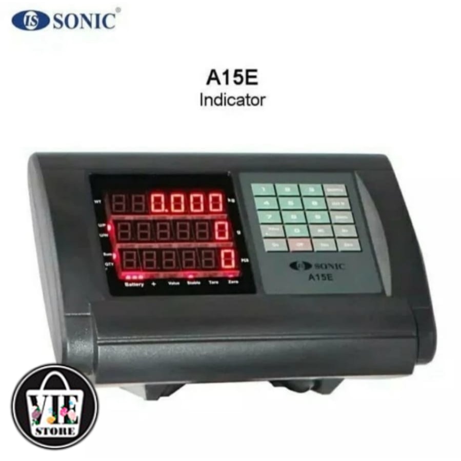 Jual INDICATOR SONIC A15E/INDICATOR TIMBANGAN DIGITAL | Shopee Indonesia