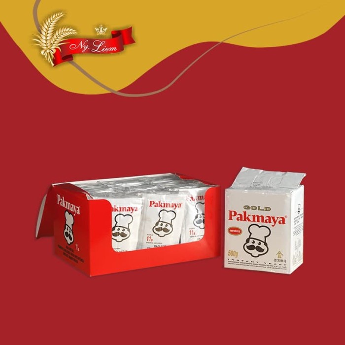 Jual PAKMAYA Instant Yeast / Ragi Instan 4 x 11 gram | Shopee Indonesia