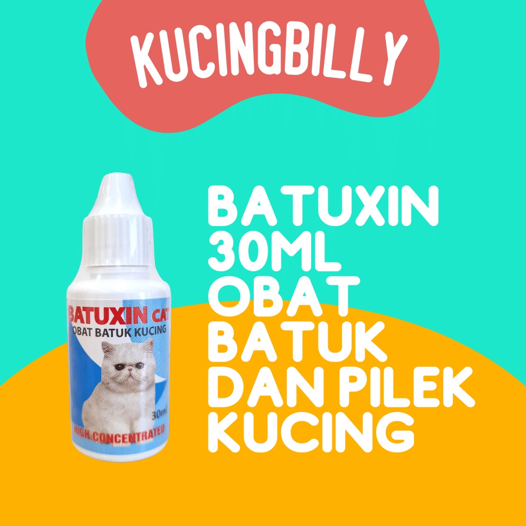 Jual BATUXIN cat obat batuk kucing 30ml | Shopee Indonesia