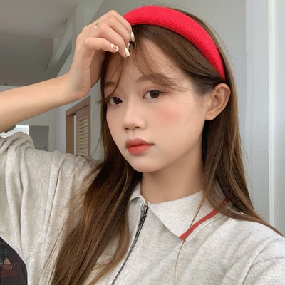 Jual Caliloops Bando Bandana Polos Rajut Wanita Dewasa Korea Dyeva ...