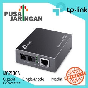 Jual TP-Link MC210CS : Gigabit Single Mode Media Converter UTP to Fiber SC | Shopee Indonesia