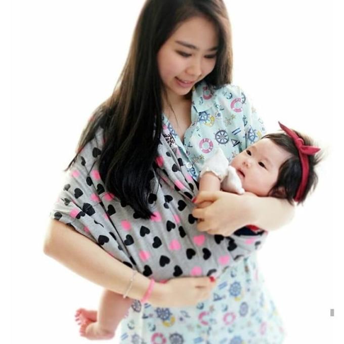 Jual Petite Mimi Simple Sling Motif/Gendongan Kaos Geos Bolak Balik ...