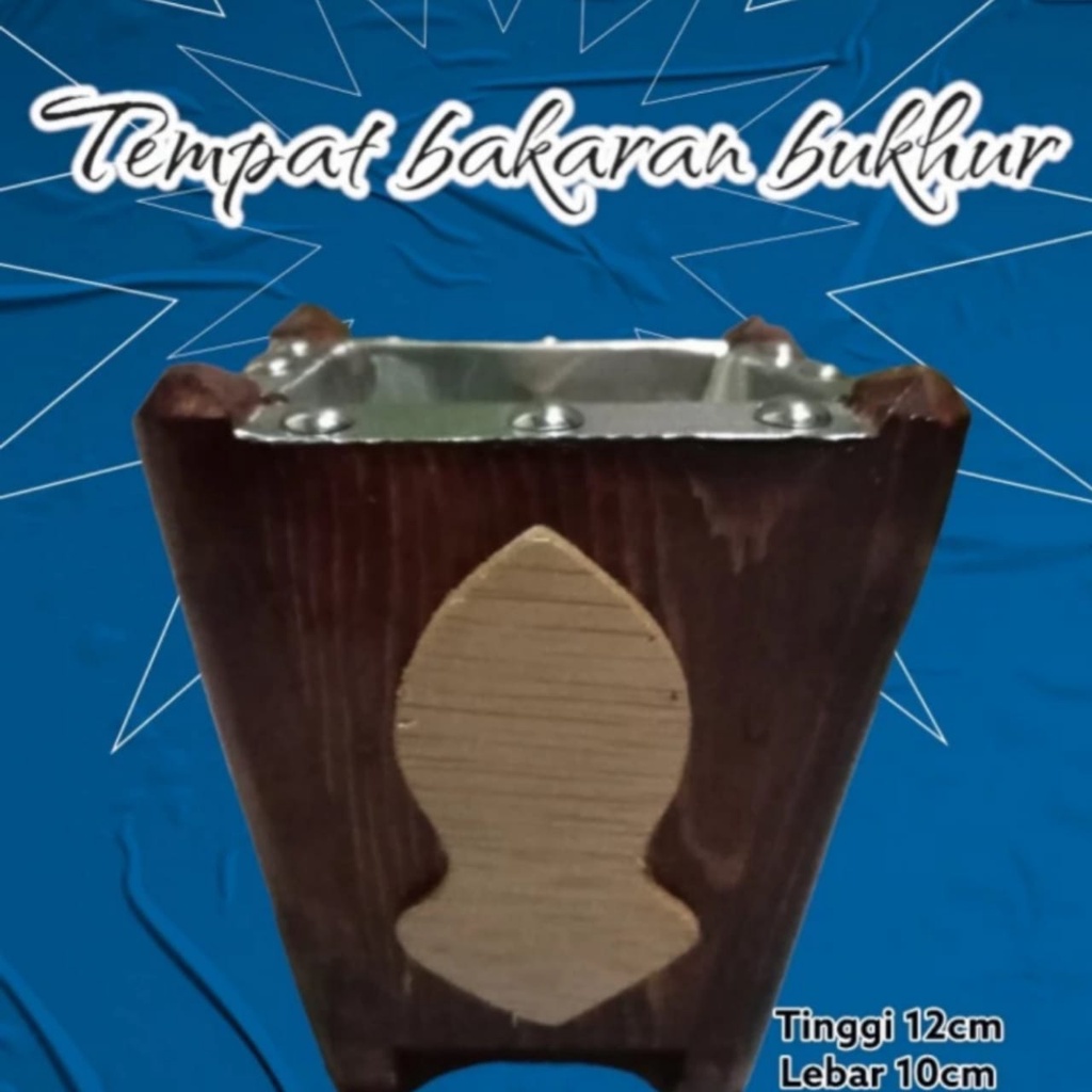 Jual Tempat Bakaran Bukhur gaharu bahan kayu jati prapen bukhoor ...