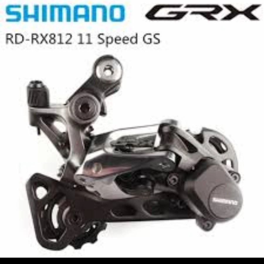 Jual RD Shimano GRX RD-RX812 / RX810 Rear Derailleur Gravel 11 Speed ...