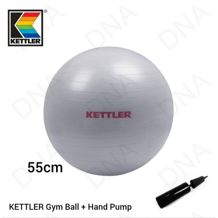 Jual Exercise Gym Ball 55cm / Birth Ball KETTLER - ORIGINAL - Abu-abu ...