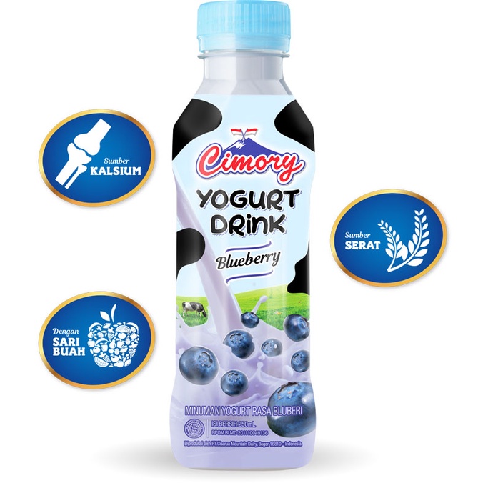 Jual Cimory Yogurt Drink (Blueberry) 240ml | Shopee Indonesia