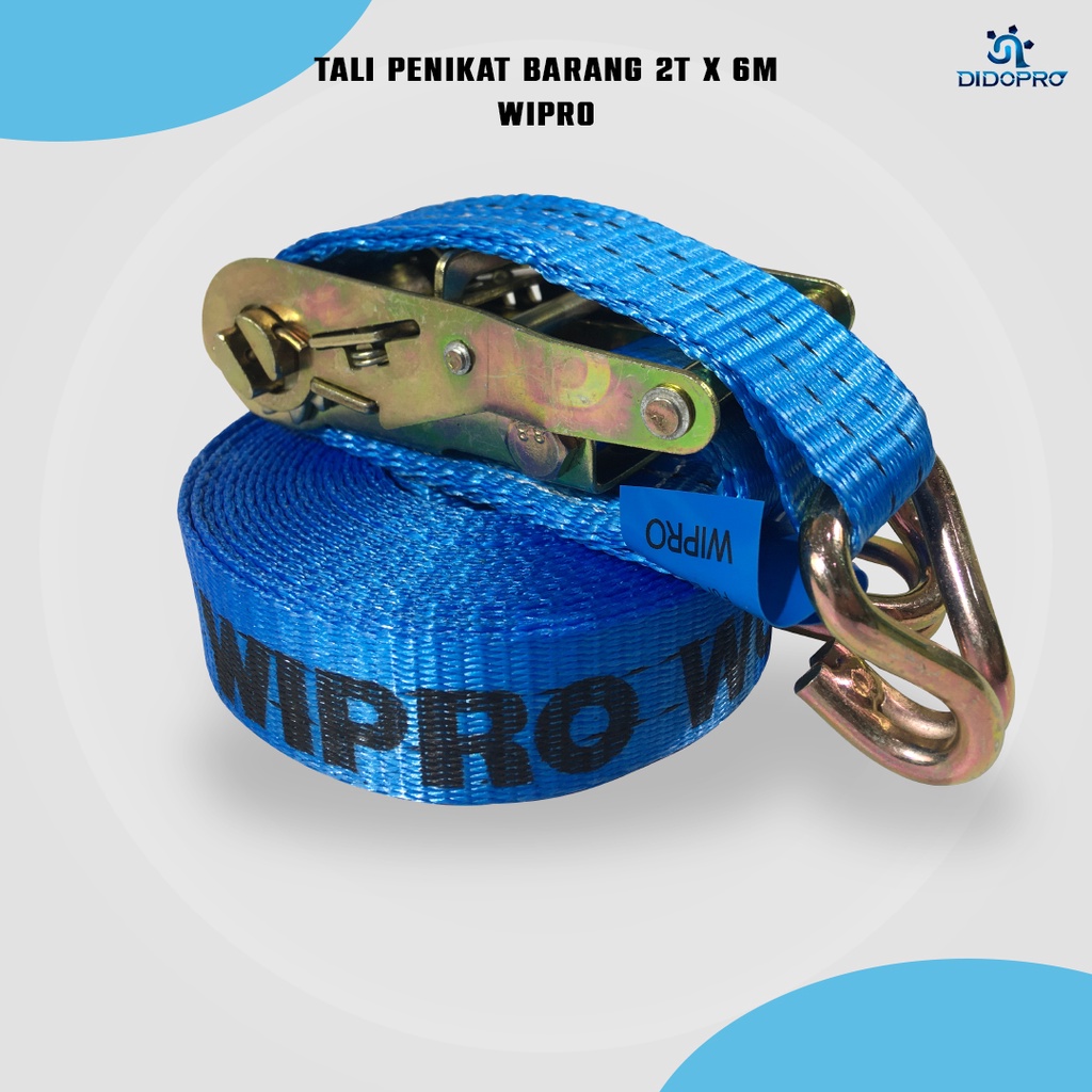 Jual Tali WIPRO 2 Ton 6m 10m Webbing Cargo / Tali Pengikat / Tali ...