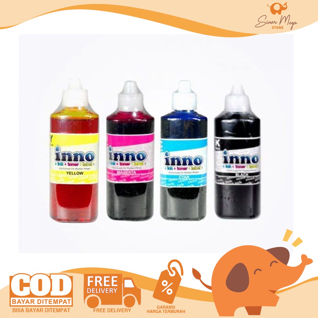 Jual Tinta INNO Ink Varian/ Tinta INO Refill Printer Murah | Shopee ...