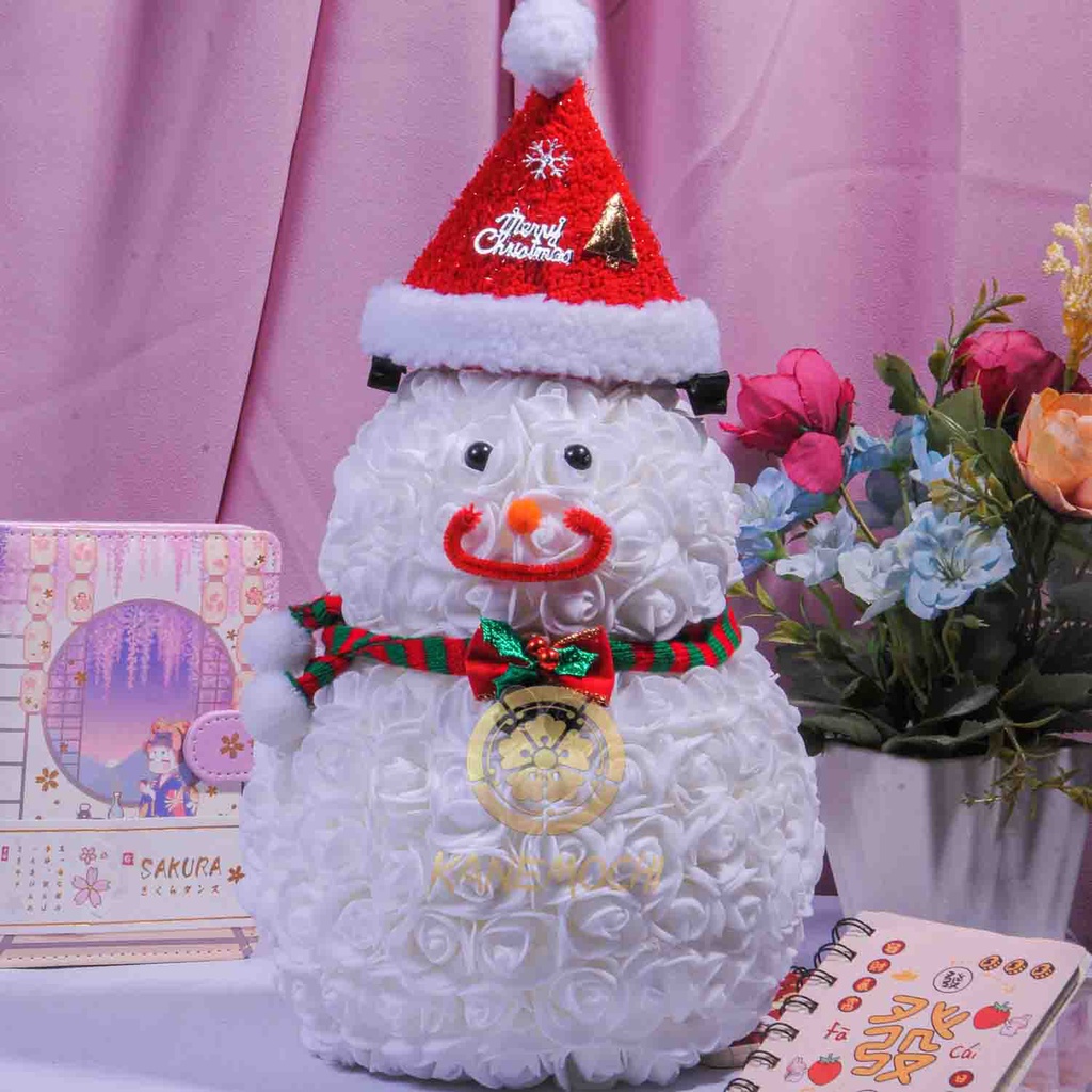 Jual KANEMOCHI TEDDY BEAR ROSE BUCKET - (EXCLUSIVE CRISTMAS) | Shopee ...