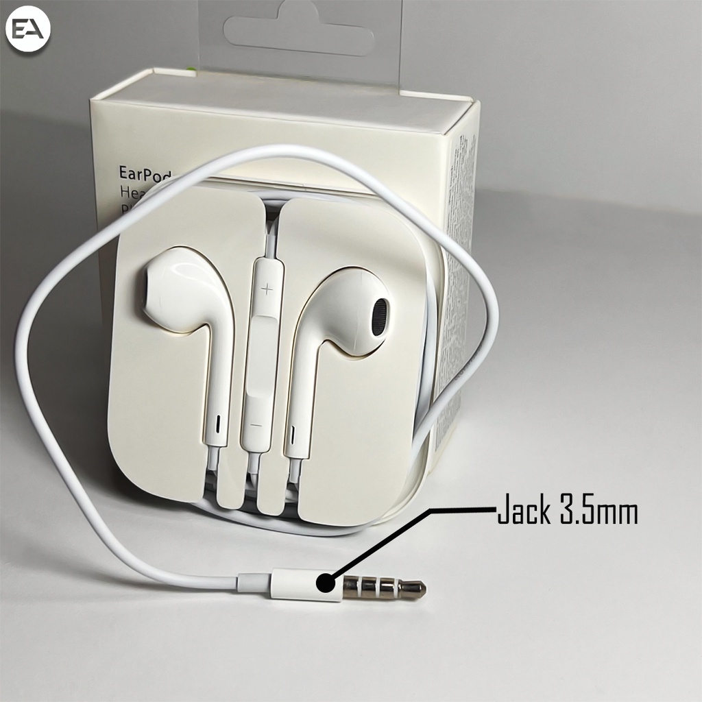 Jual Earphone Headset ip Jack 3.5mm ORIGINAL 100% | Shopee Indonesia