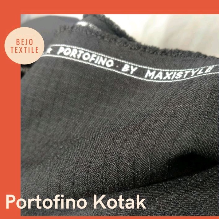 Jual kain Seragam PDL hitam Kemenkumham Lapas Portofino kotak | Shopee ...