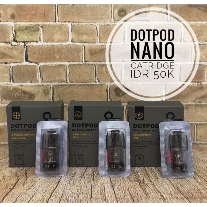 Jual Dotpod Nano Catridge by Dotmod | Shopee Indonesia