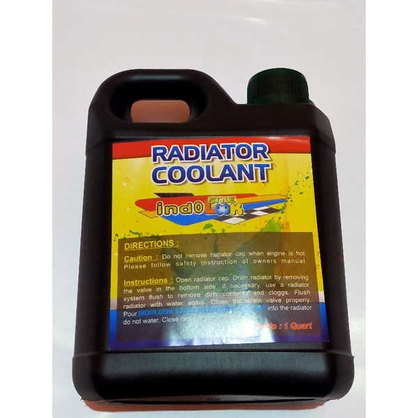 Jual REAL PICT AIR RADIATOR COOLANT 1 LITER INDO | Shopee Indonesia