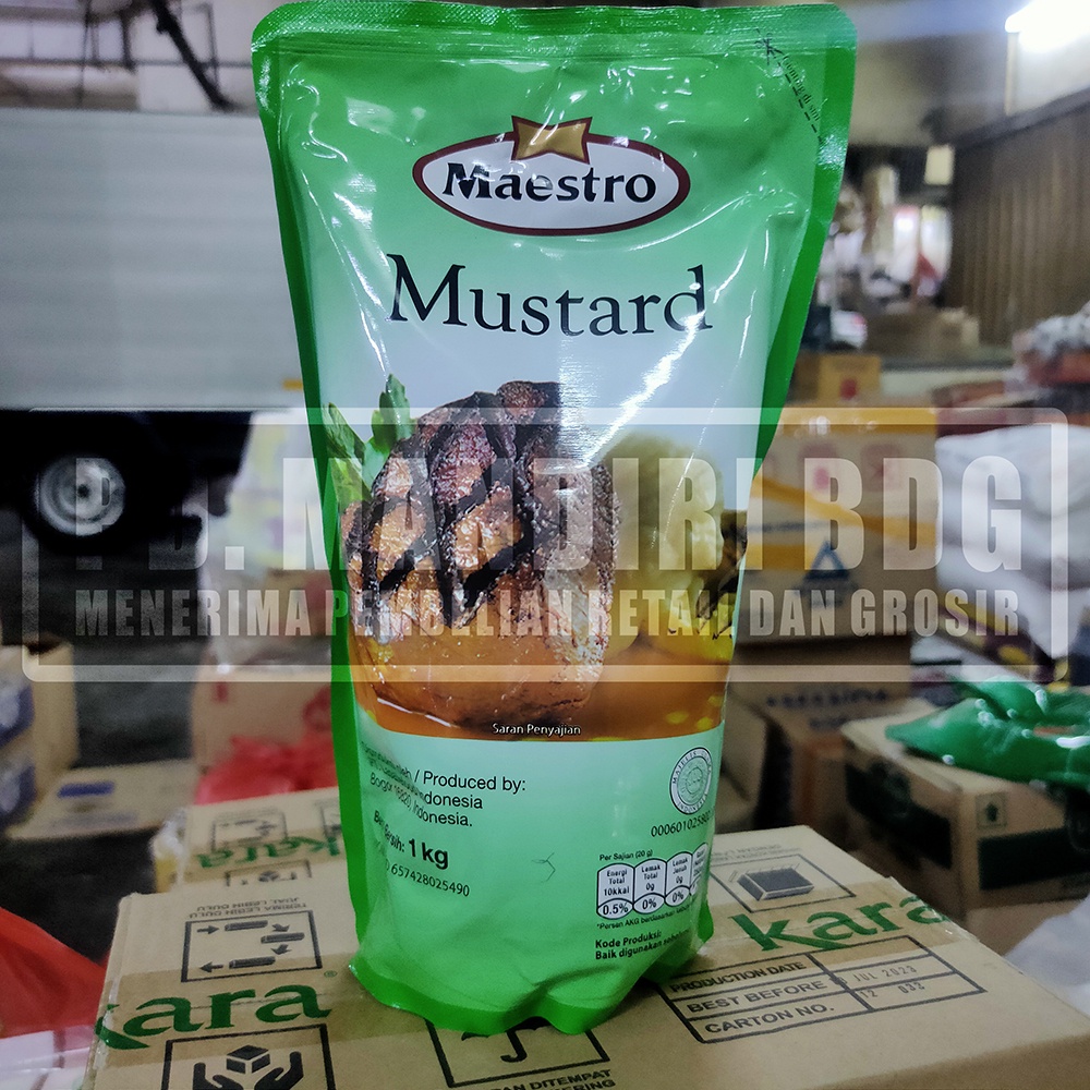 Jual MAESTRO MUSTARD 1 KG POUCH | Shopee Indonesia