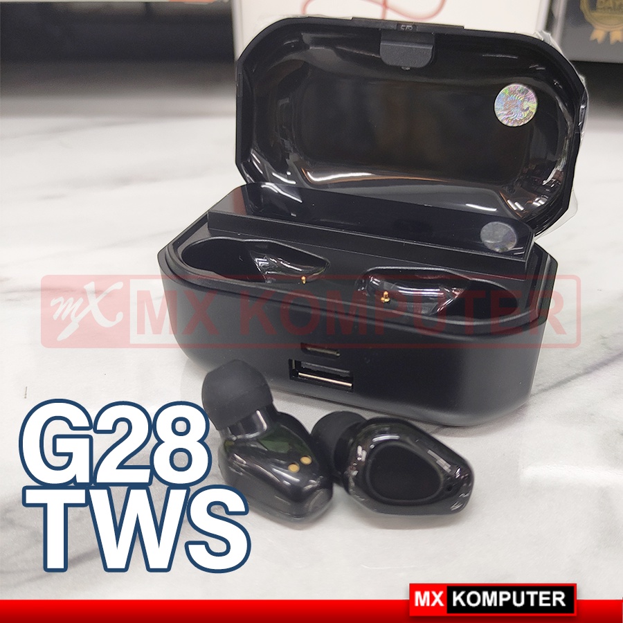 Jual Headset Bluetooth TWS G28 LED Display Indicator | Shopee Indonesia