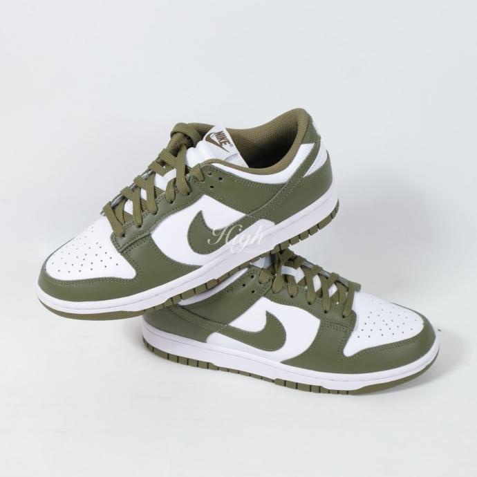 Jual Nike Dunk Low Medium Olive (W) DD1503-120 100% Original | Shopee ...