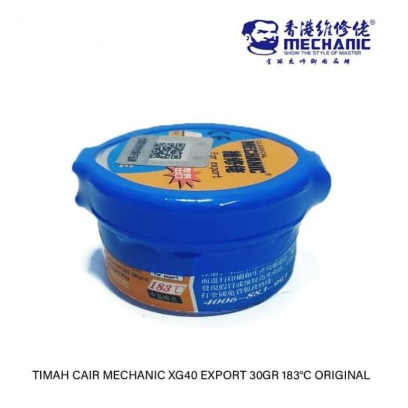 Jual Timah Cair / Timah Pasta / Solder Pasta Ori Mechanic | Shopee ...