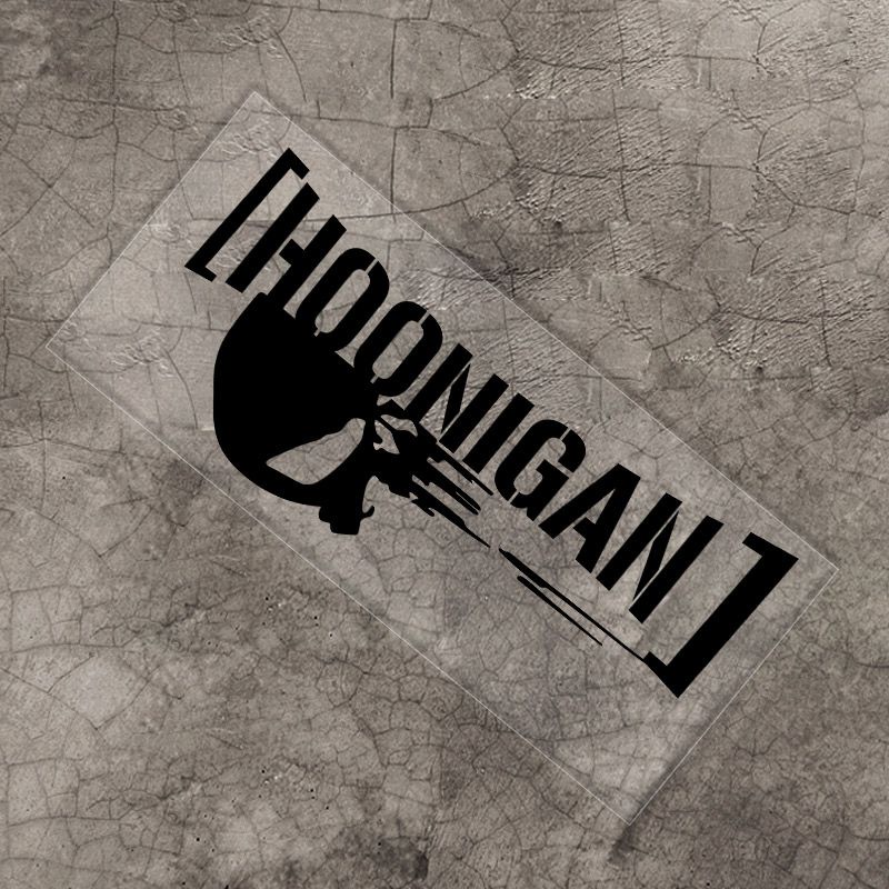 Jual sticker hoonigan punisher | Shopee Indonesia