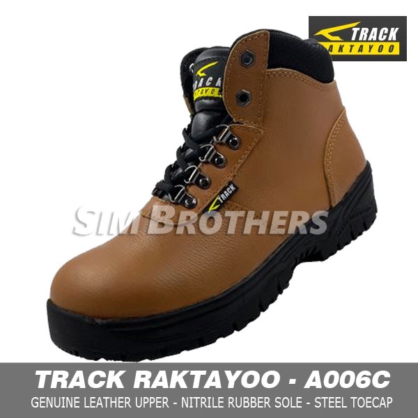 Jual Track Raktayoo TR A006 Coklat Sepatu Safety Shoes Original ...