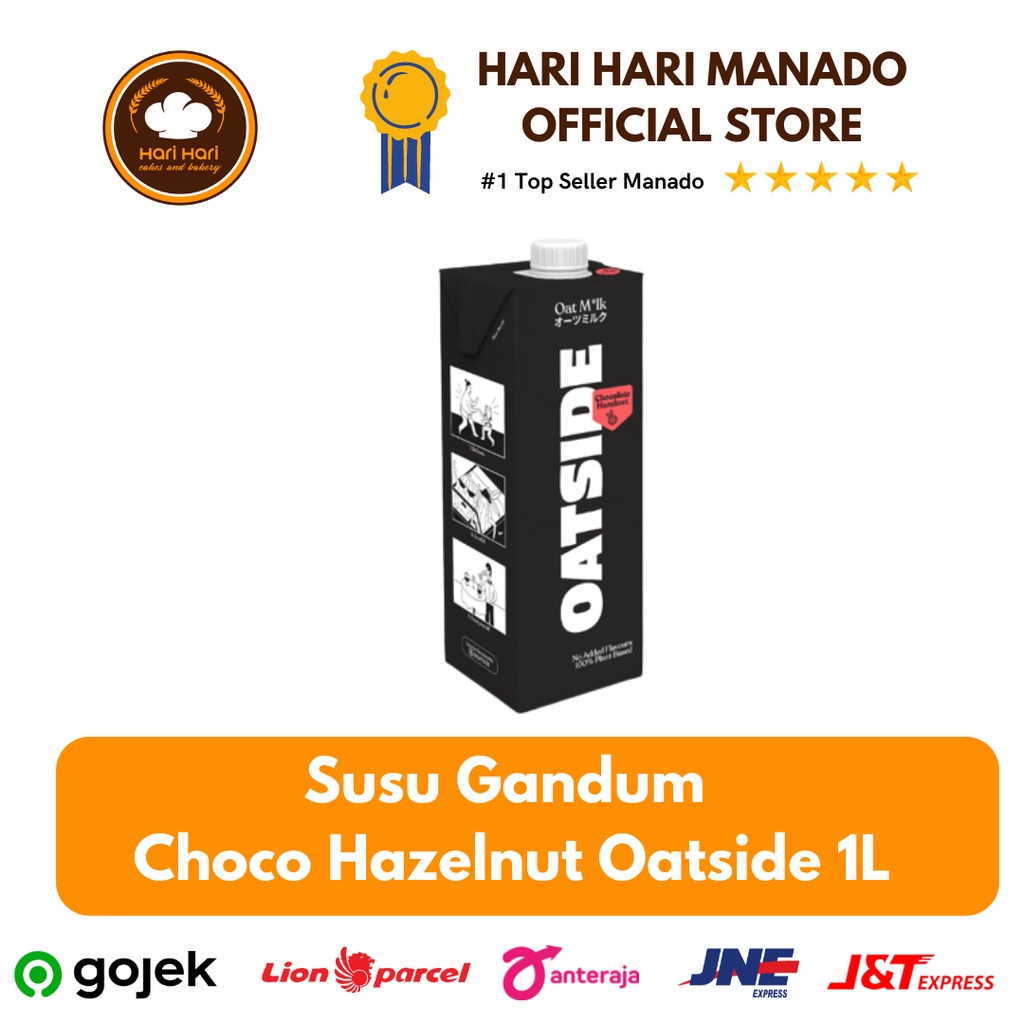 Jual Susu Gandum Choco Hazelnut Oatside 1L | Shopee Indonesia