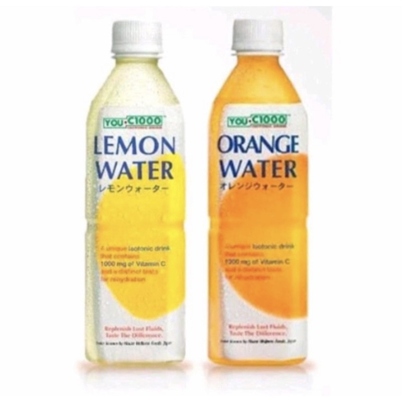 Jual You C1000 water botol 500 ml ( minuman isotonik vitamin C 1000 ...