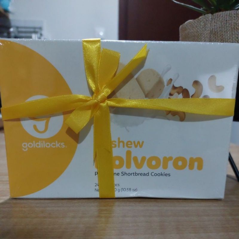 Jual Polvoron asli Goldilocks Cashew Ube Pinipig Cookies n Cream Peanut ...