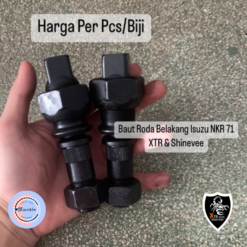 Jual Baut Roda Belakang NKR71 Baut Roda belakang Elf nkr 71 kualitas ...