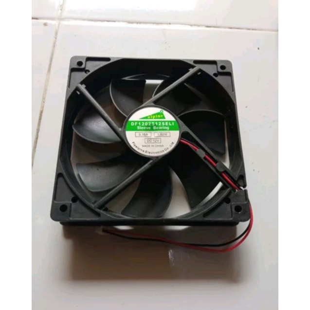Jual Kipas Fan brushless DC 12v 0.12a - 0.20a 12x12cm | Shopee Indonesia
