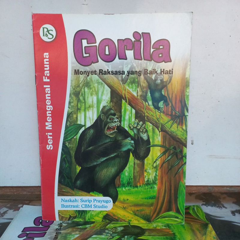 Jual Buku Pengetahuan Anak - Gorila Monyet Raksasa yang Baik Hati (Seri ...