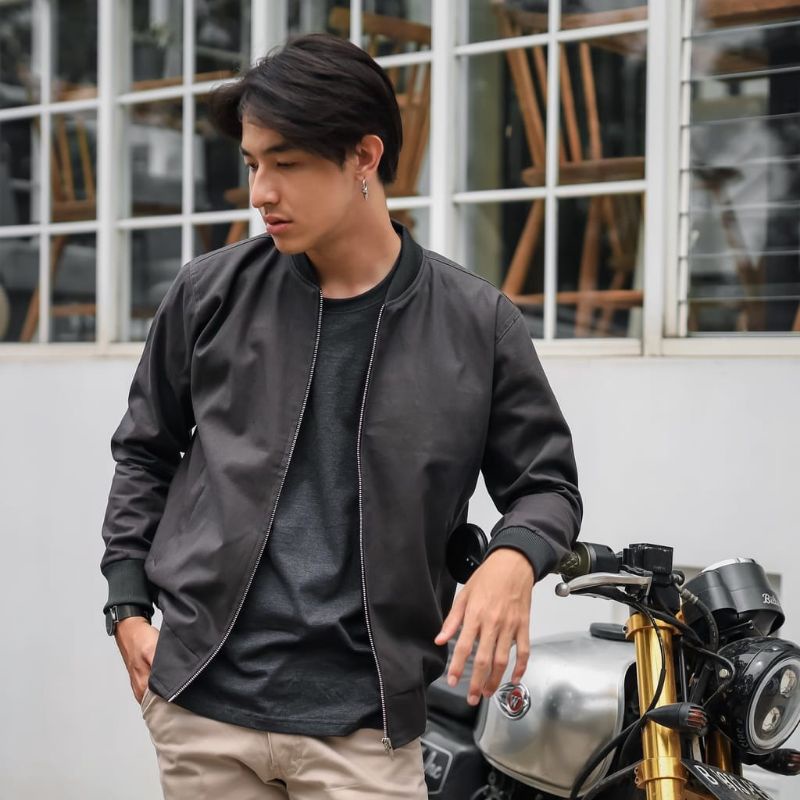 Jual COD JAKET MOTOR PRIA WANITA DEWASA / Varsity jacket Formal Bomber ...