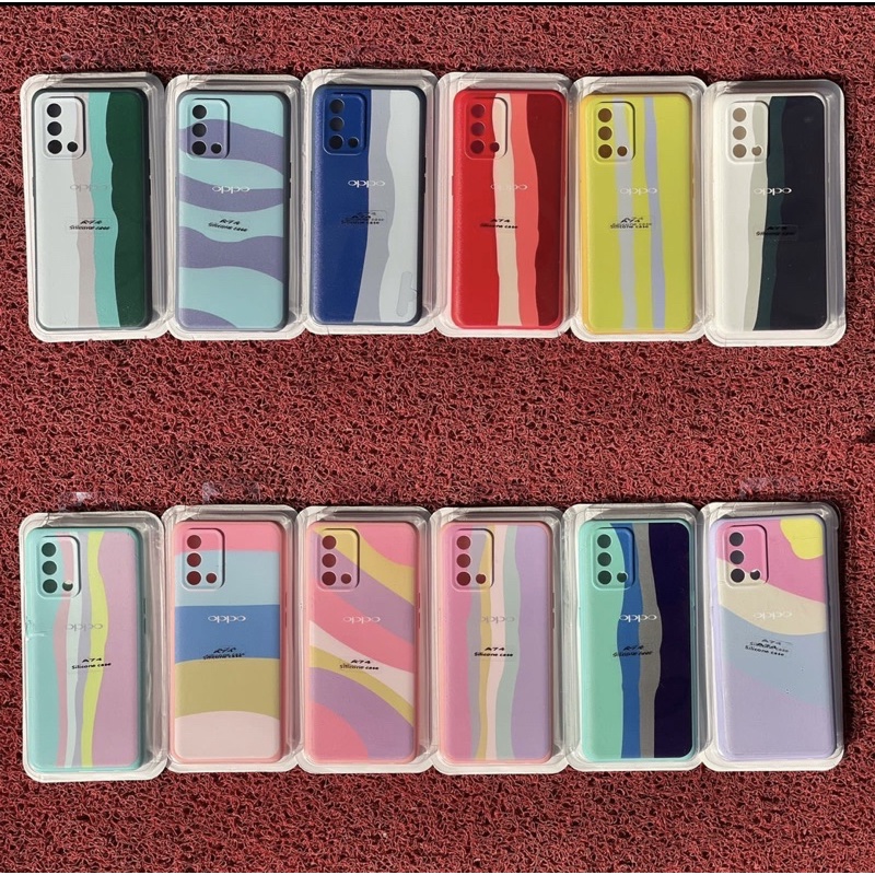 Jual CASE MACARON RAINBOW SAMSUNG A02 / A02S / A03 / A03S / A03 Core / A10S / A11 / A12 / M12 ...