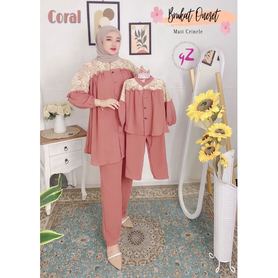 Jual SETCEL COUPLE IBU ANAK KEKINIAN COUPLE SETCEL MOM AND KID | Shopee ...