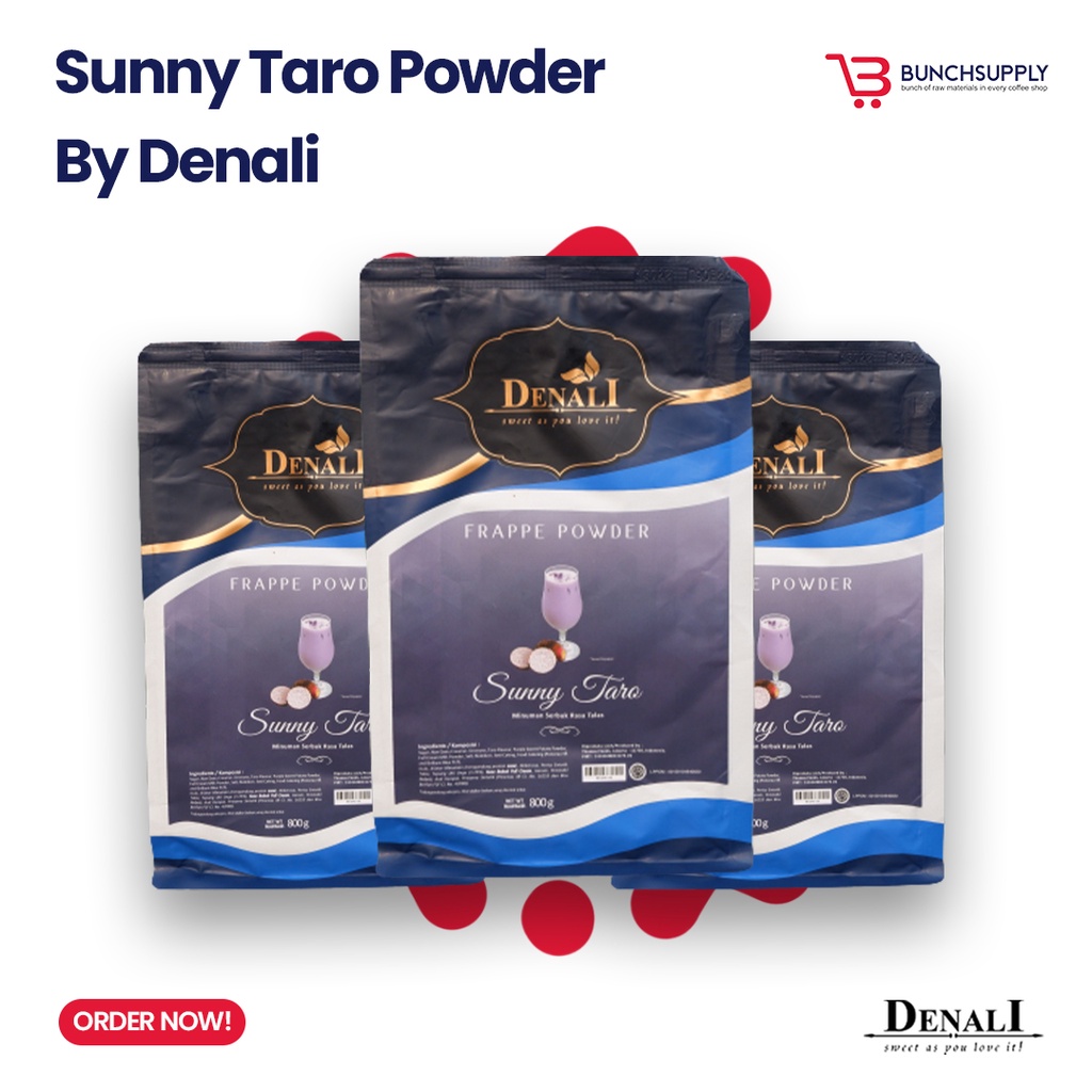Jual DENALI Sunny Taro Powder 800gr (BUBUK TARO) | Shopee Indonesia