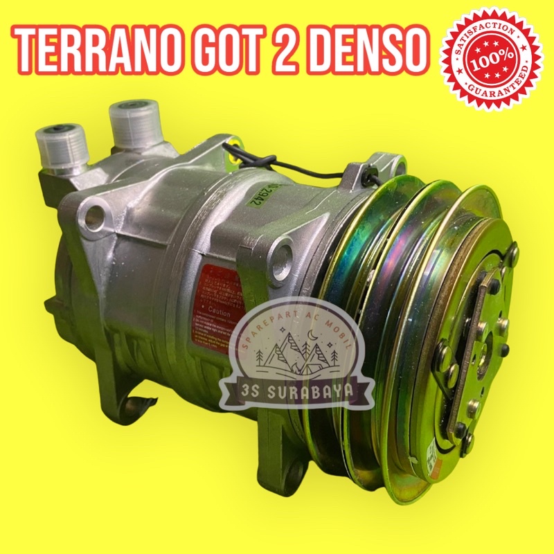 Jual Kompresor Terrano Nissan 2 Got Denso Ac Mobil | Shopee Indonesia