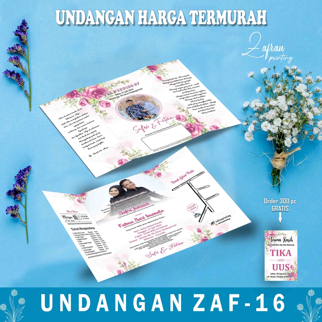 Jual Undangan Rustik Undangan Unik Undangan Pernikahan Foto | Shopee ...