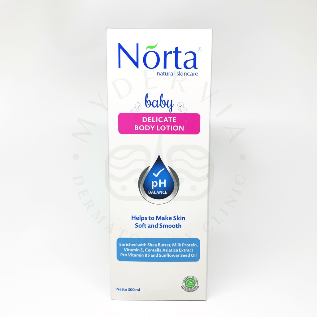 Jual NORTA BABY DELICATE LOTION - 300ML | Shopee Indonesia