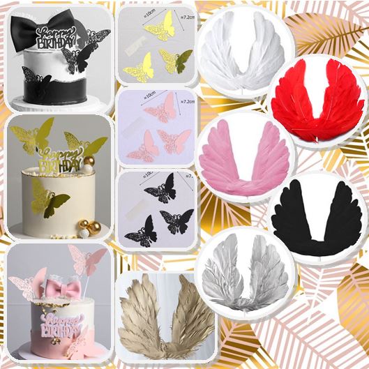 Jual Topper Sayap Wing Malaikat Angel Hiasan Kupu Butterfly Dekorasi ...